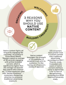 3 Reasons Why You Should Use Native Content