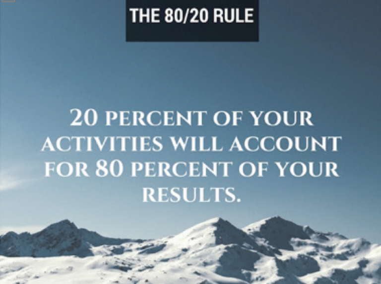 The 80/20 Rule Explained