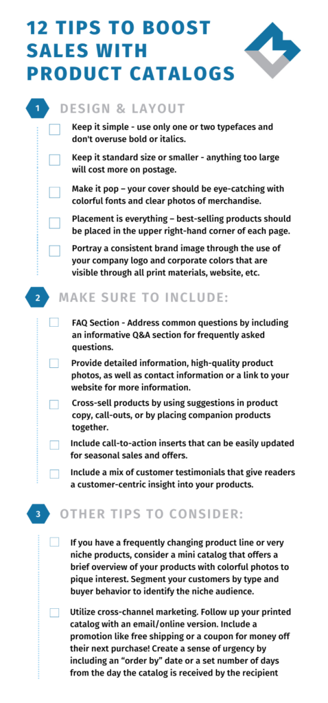 12 Tips to Boost Sales with Product Catalogs