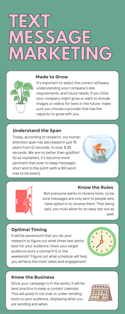 5 Tips to Launch Your Text Message Marketing